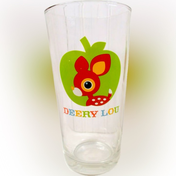 Sanrio | Dining | Vtg Rare Sanrio Deery Lou Drinking Glass Tumbler Cup ...